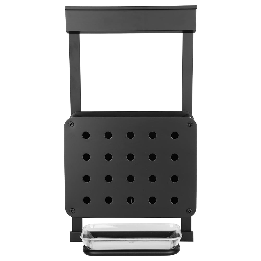 Wall-Mounted Space Aluminum Chopsticks Storage Rack Organizer Strainer ...