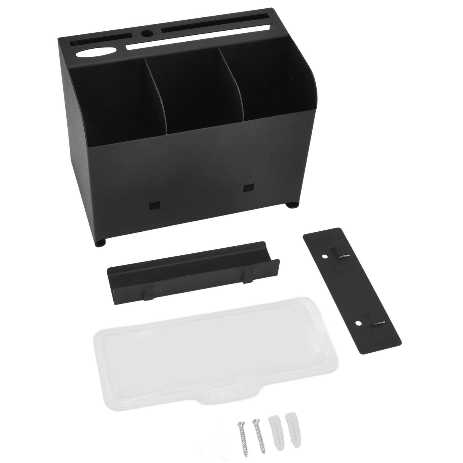 Wall-Mounted Stainless Steel Cutlery Utensil Holder with Integrated ...