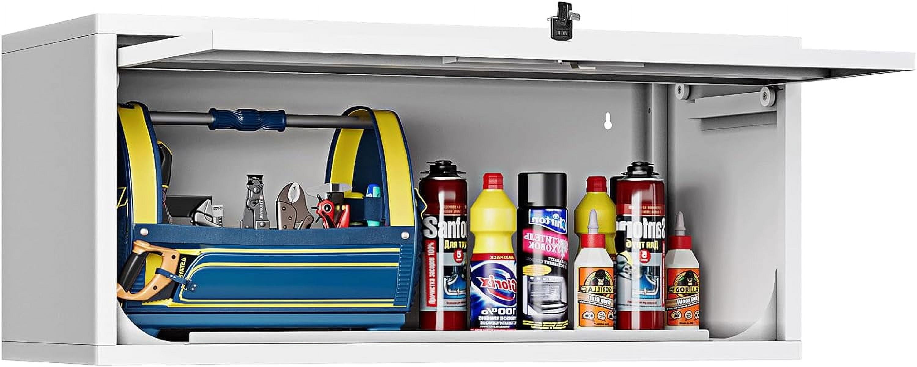 Wall Mounted Storage Organizer Wall Cabinet Garage Wall Cabinet ...
