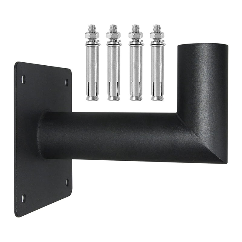 Wall Mounted Street Light Bracket 90 Degree L-Shaped Outdoor Lamp Arm ...