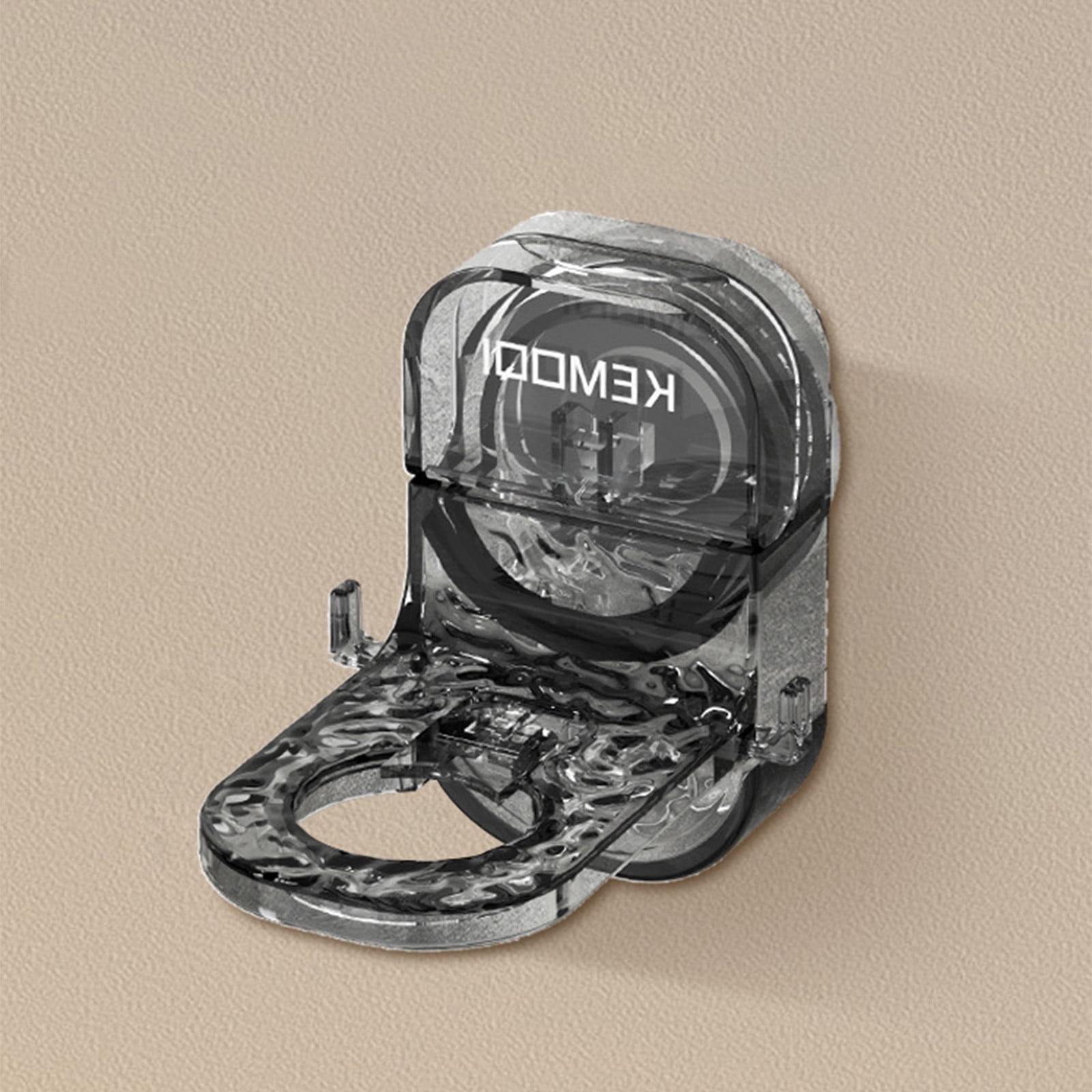 Wall-Mounted Suction Cup Gel Rack, Stainless Steel, Durable Hook Design ...