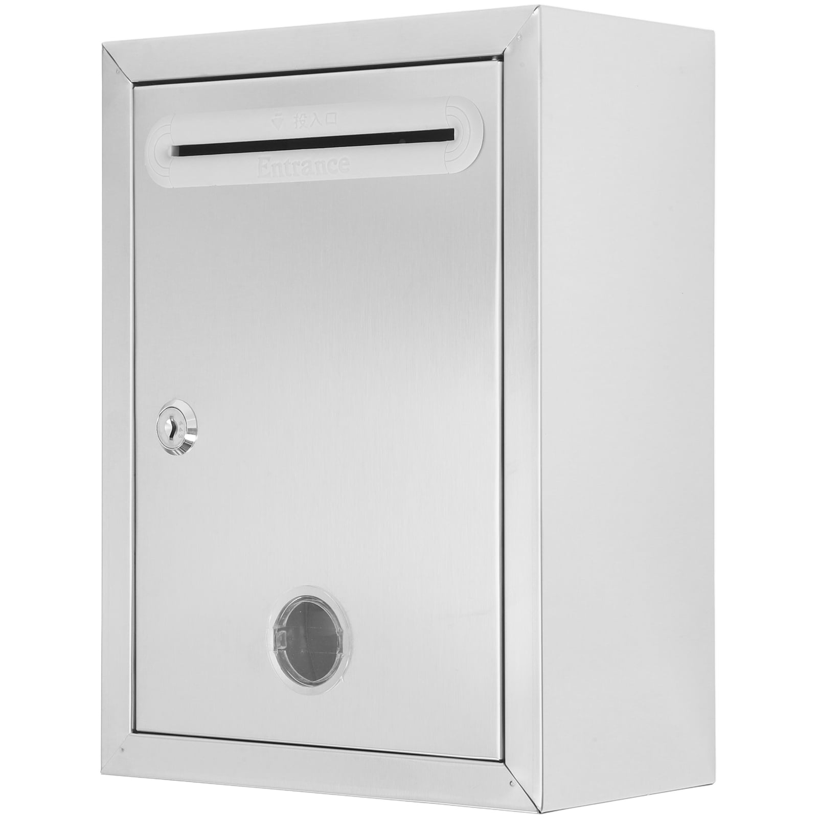 Wall Mounted Suggestion Box With Lock Wall Letter Box With Slot Metal ...