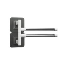 Decko #38190 Chrome Swing Arm Kitchen Towel Rack, Wall Mounted All ...