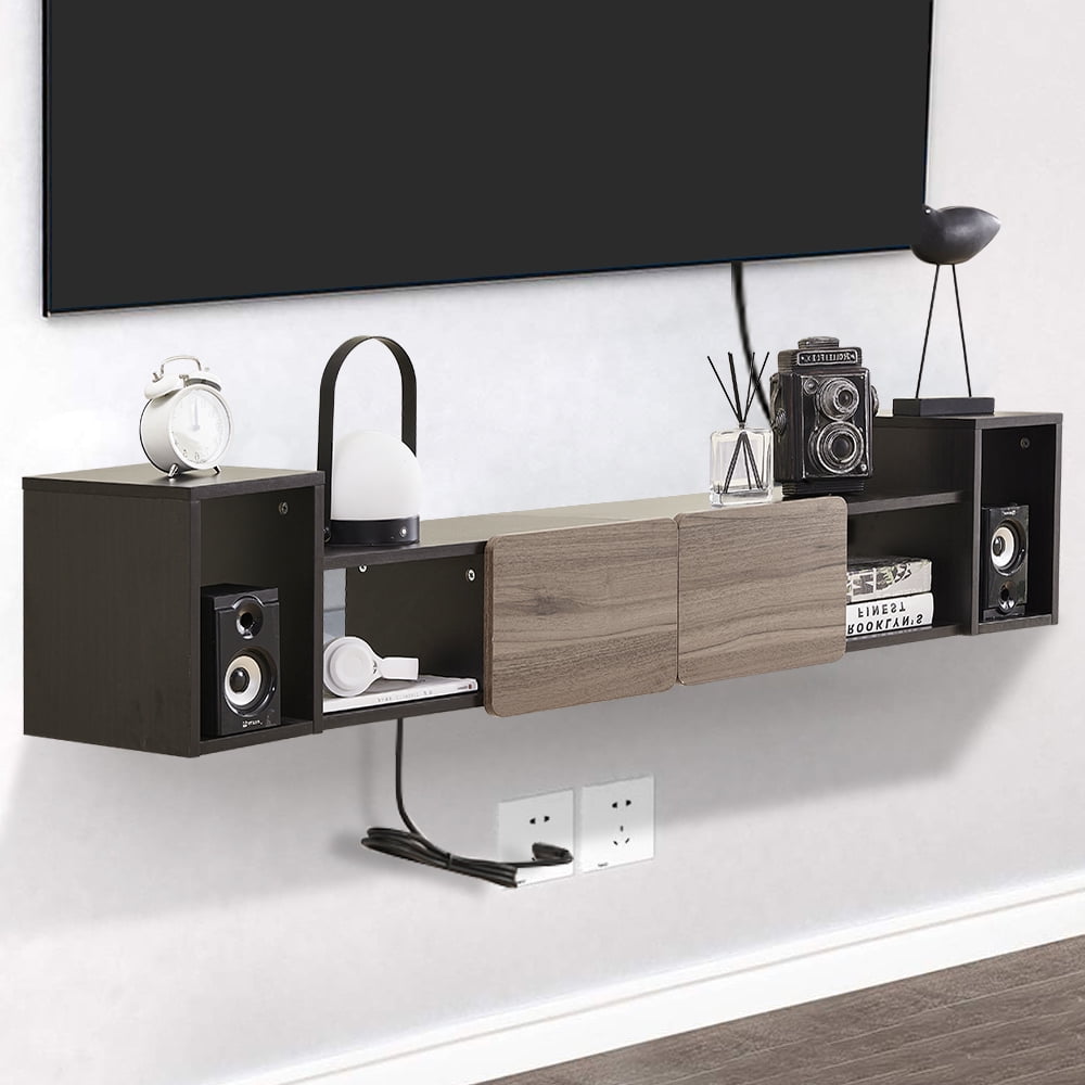 "Walmart Wall Mounted 63"" TV Stand, Floating Console, Under TV Storage ...