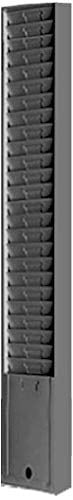 Wall Mounted Time Card Holder Rack, Metal, Model 159, Holds 25 9" Tall ...