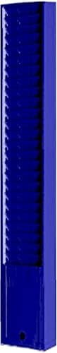 Wall Mounted Time Card Holder Rack, Metal, Model 254, 25 Pocket Firs 10 ...