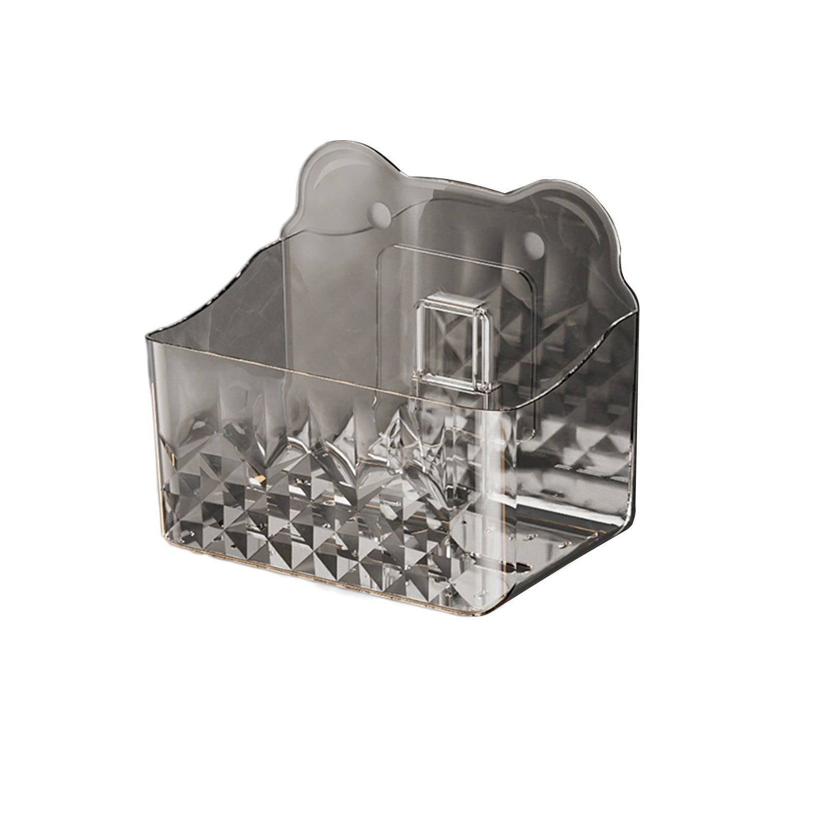 Wall Mounted Tissue Storage Box - No Drill Adhesive Organizer for Wipes ...