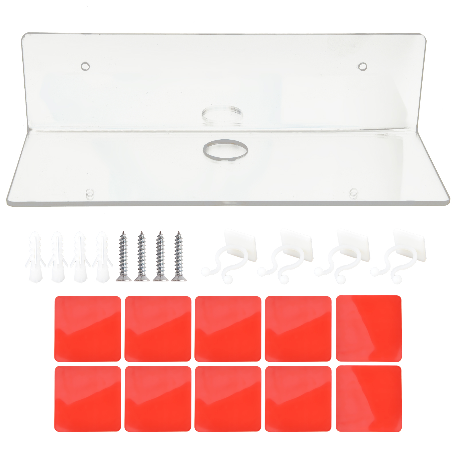 Wall Mounted Toy Holder Shooting Model Toy Acrylic Display Stand Rack ...