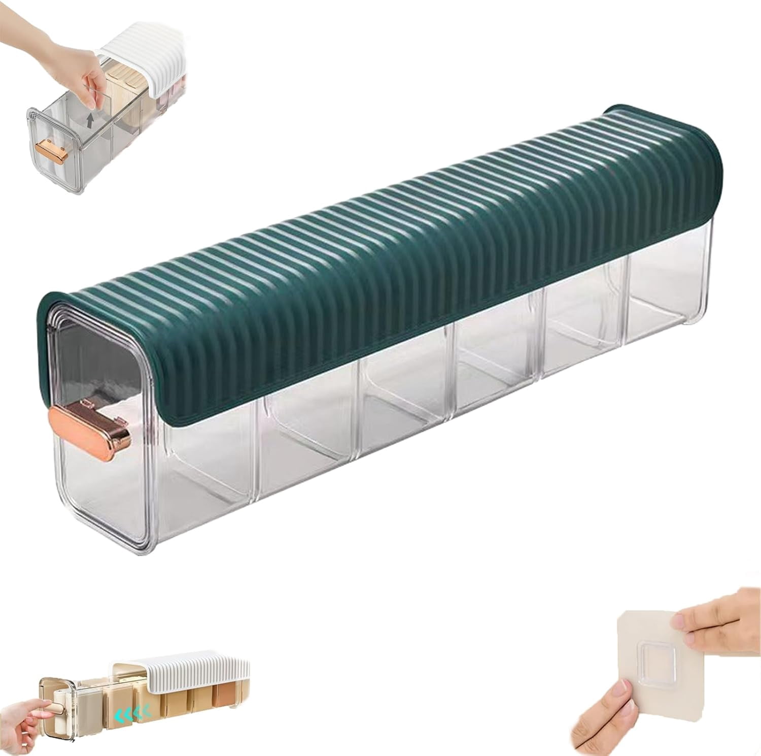 Wall Mounted Transparent Underwear Box, Drawer Underwear Organizer ...