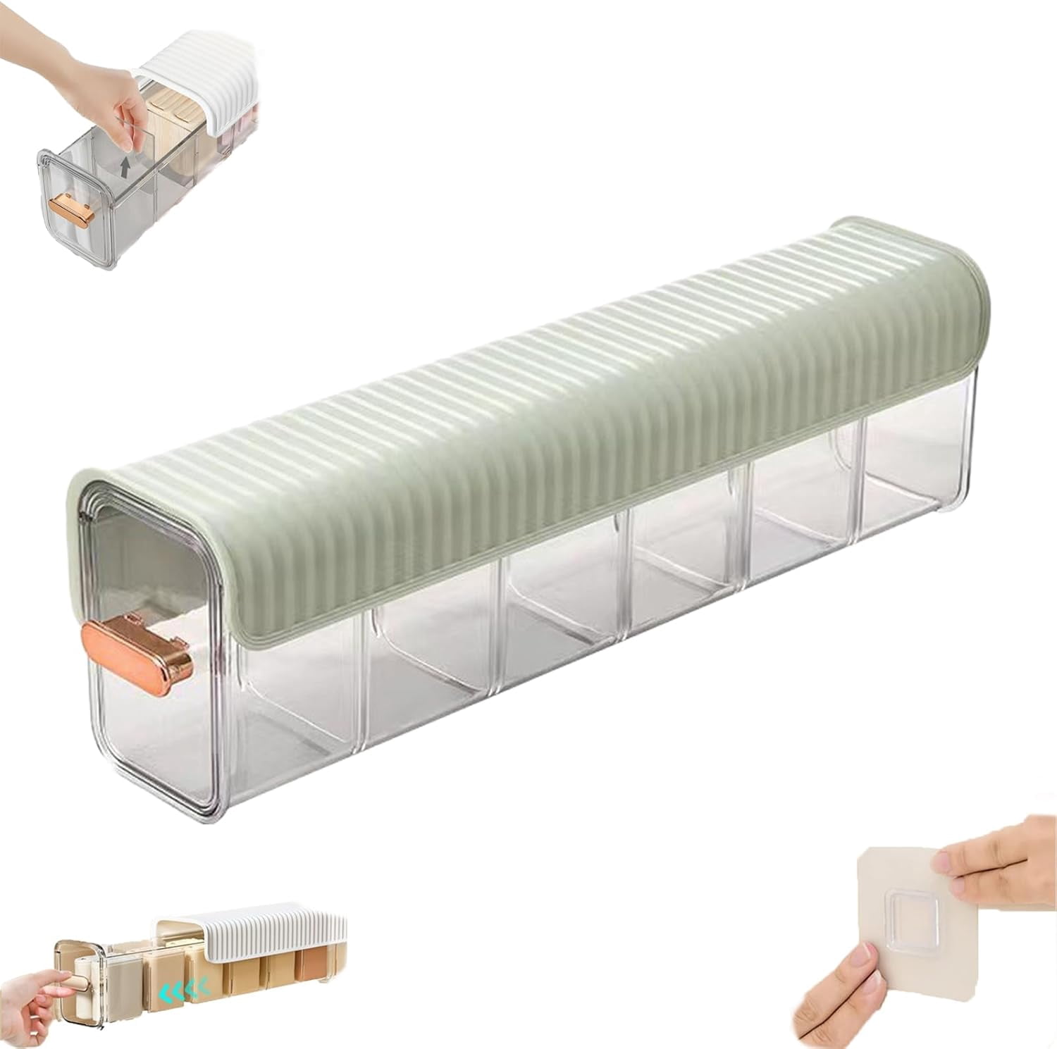 Wall Mounted Transparent Underwear Box, Drawer Underwear Organizer ...