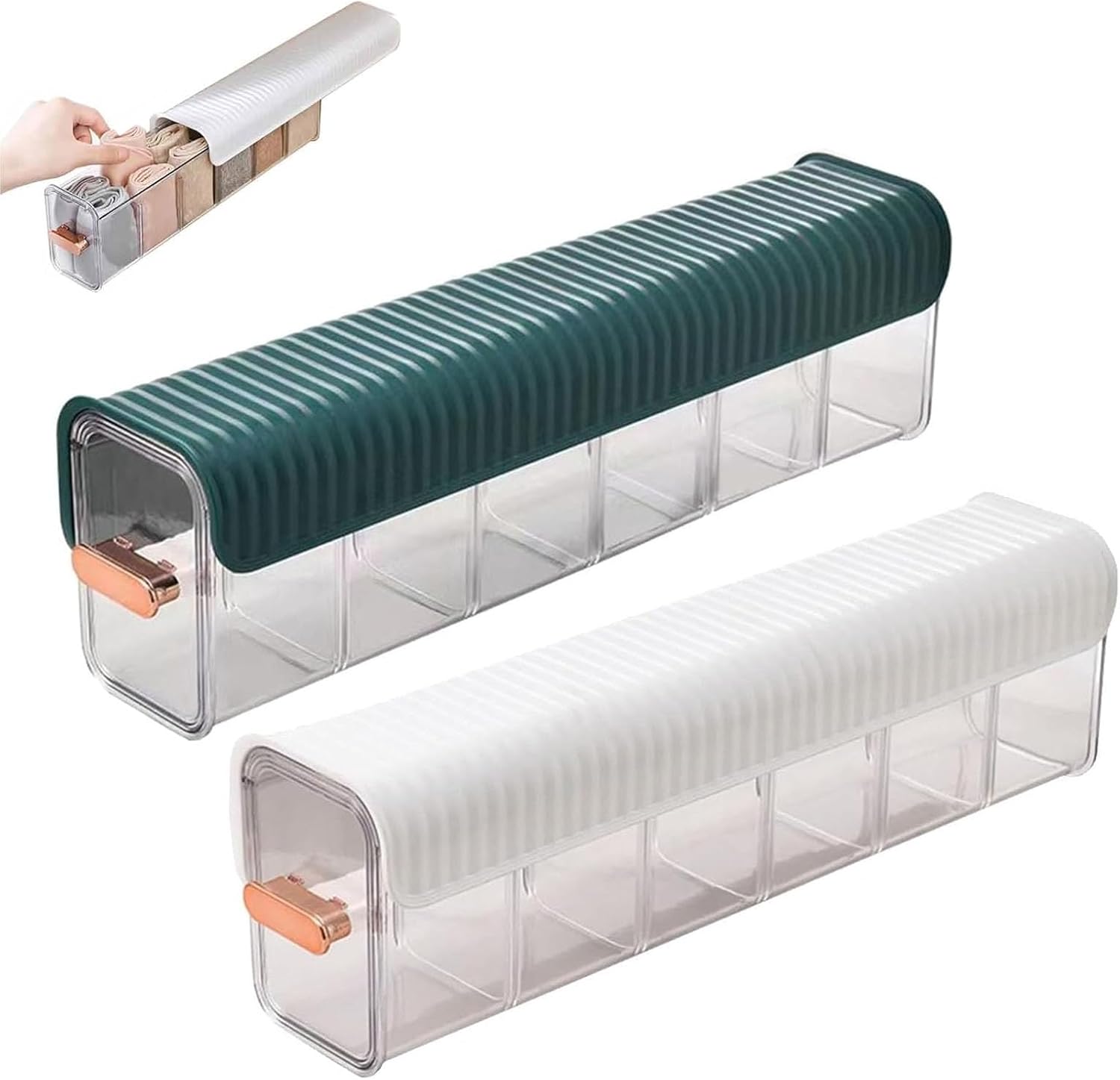 Wall Mounted Transparent Underwear Box, Wall Mounted Storage Underwear ...