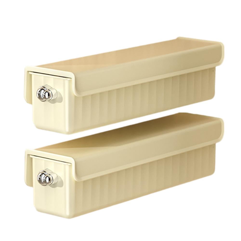 Wall Mounted Underwear Sock Storage Box Self-Adhesive Wardrobe Sock ...