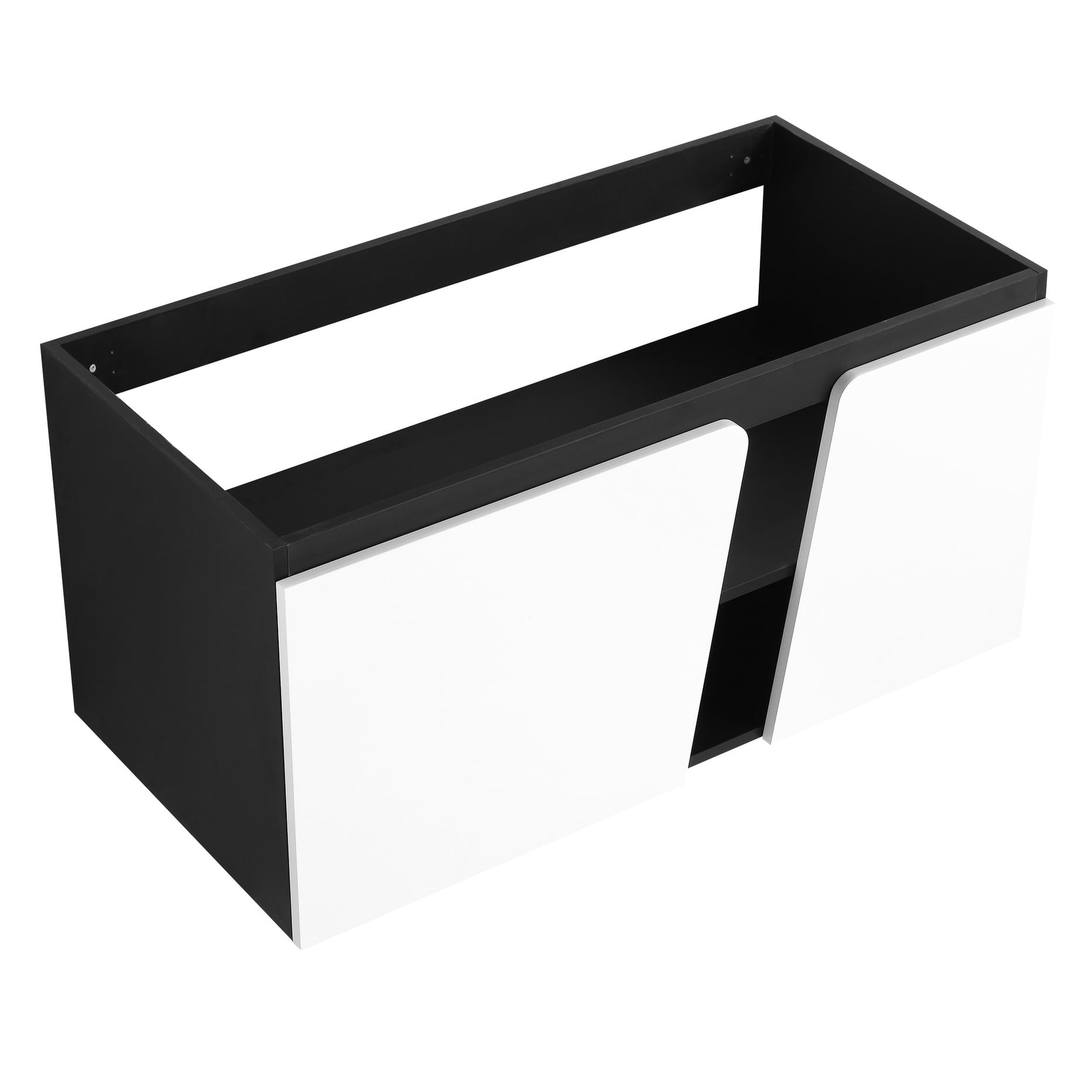 Wall-Mounted Vanity, 40'' for Bathroom Decor | Contemporary Design for ...