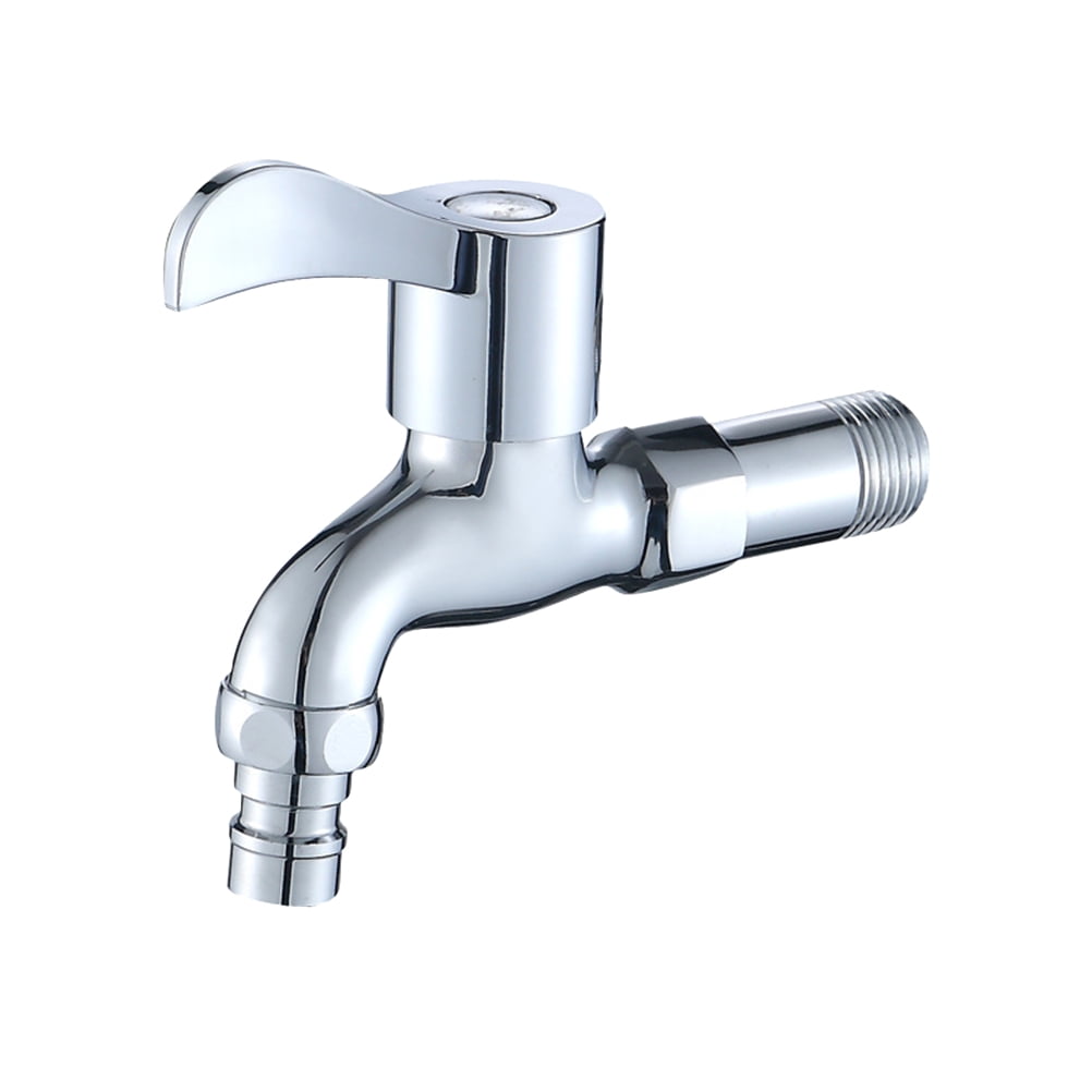 Wall Mounted Washing Machine Taps Single Lever Cold Water Sink Faucet ...