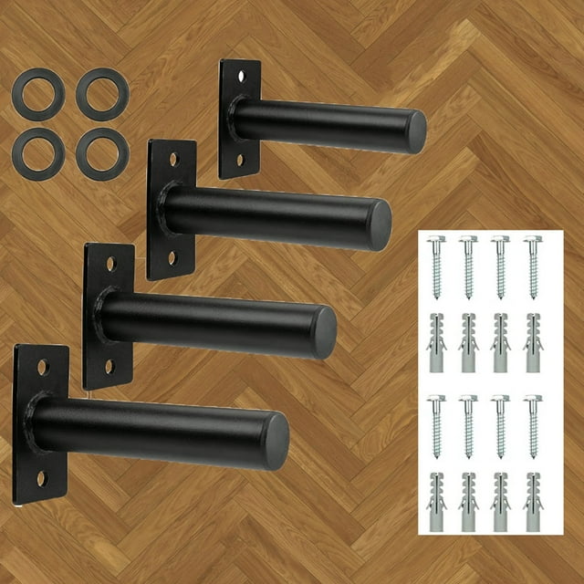 Wall Mounted Weight Plate Holder, Fit A3 Weight Plate, 300 Lbs Capacity ...