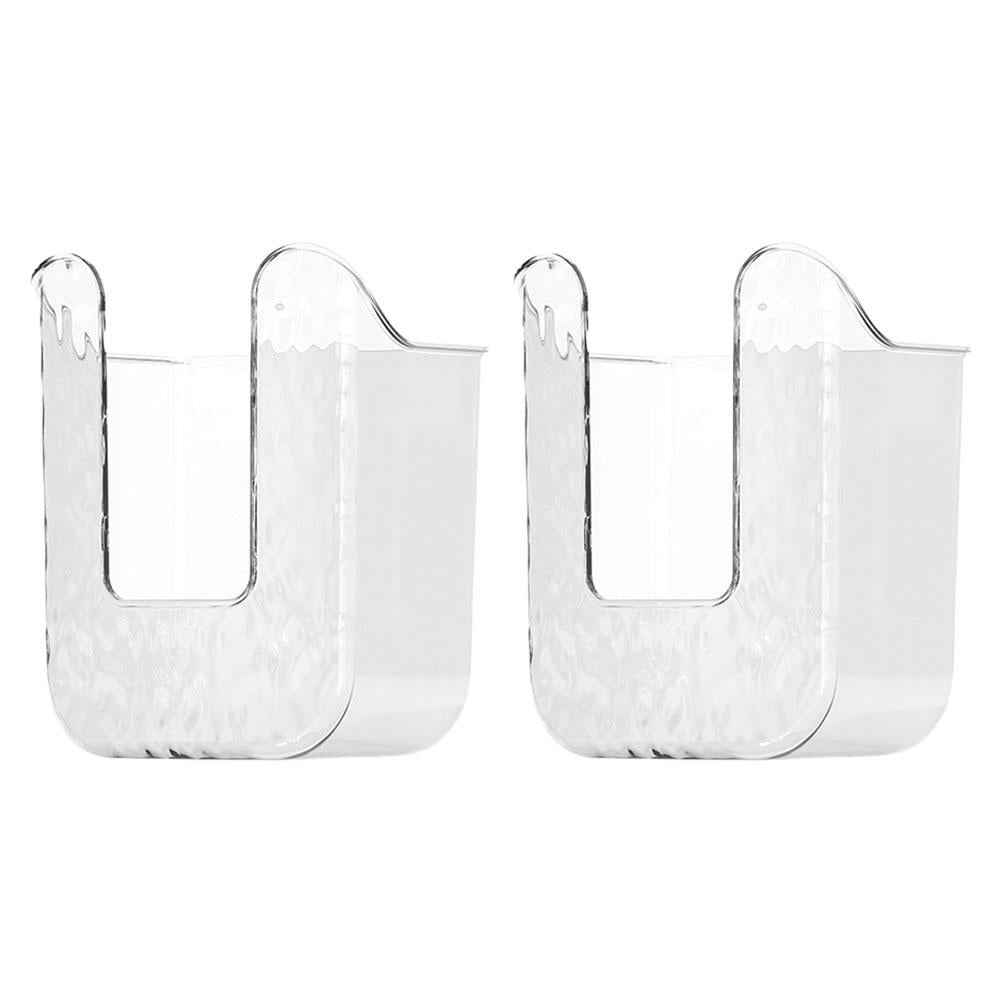 Wall Mounted Wet Wipes Dispenser, Clear Wet Tissue Box Holder, Napkin ...