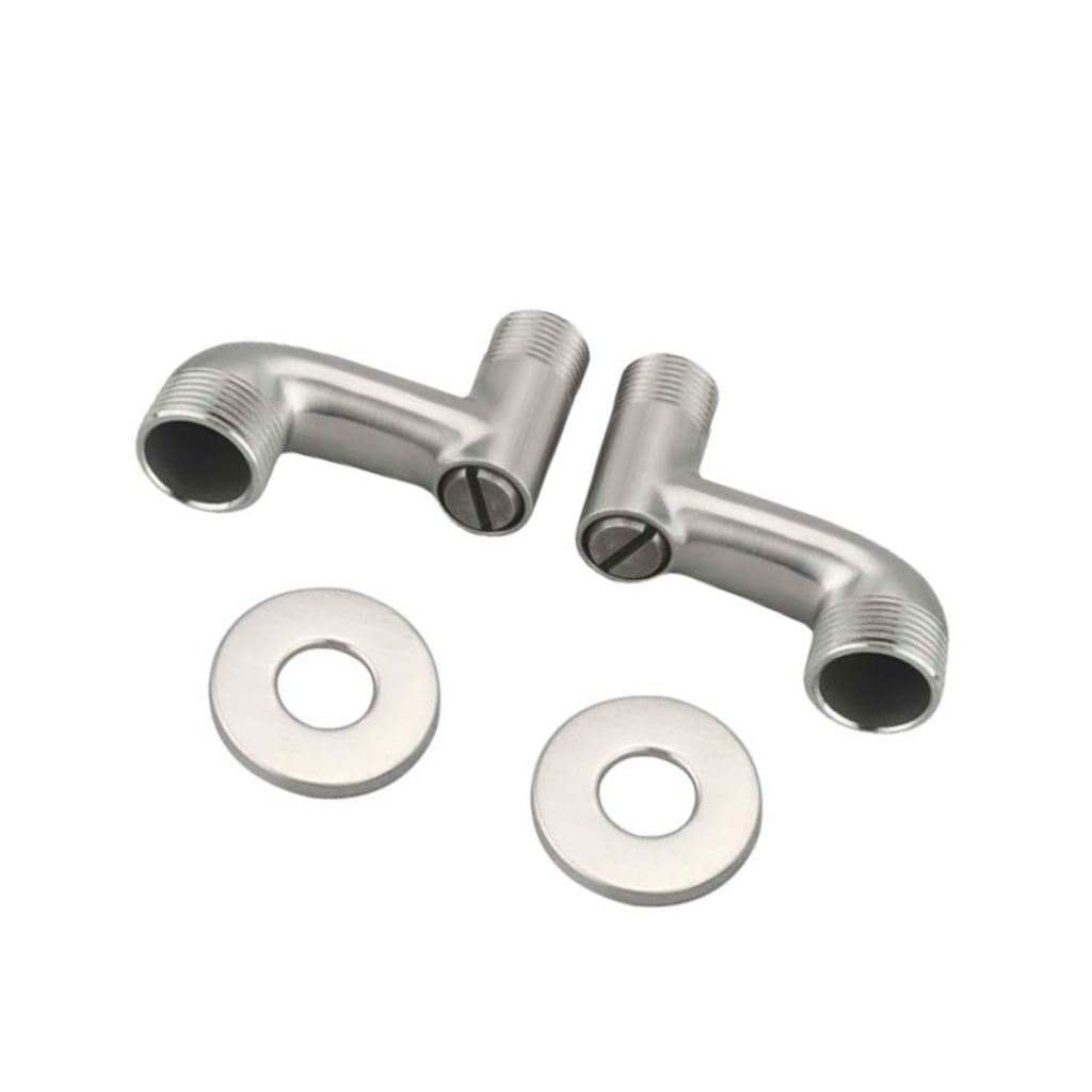 Wall Mounted Width Curved Foot Connector Adjustable Angles Valves ...