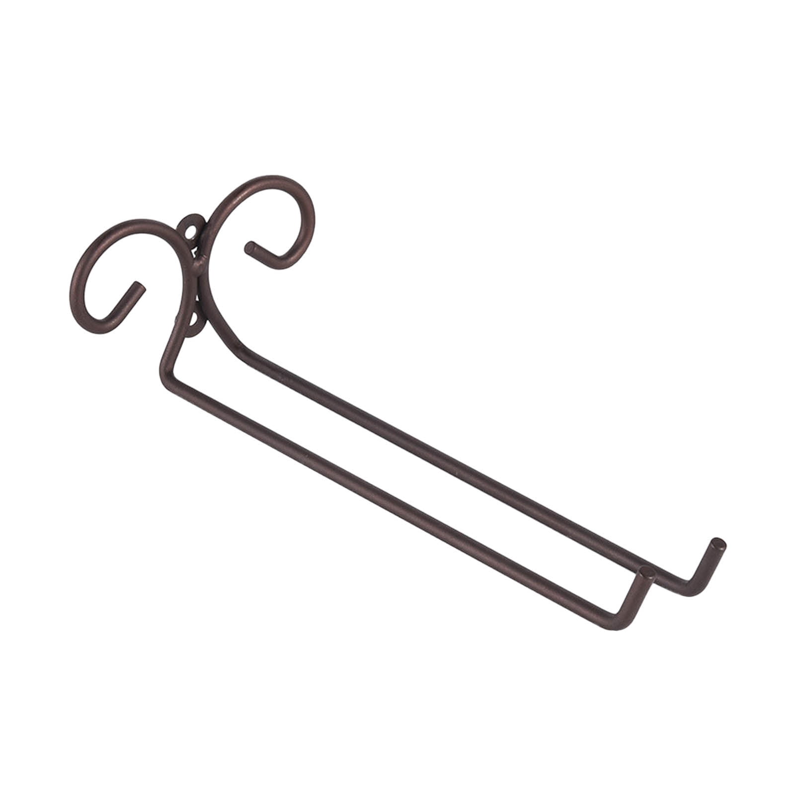 Wall Mounted Glass Rack - Metal Holder for Goblets, Stemware - Retro ...