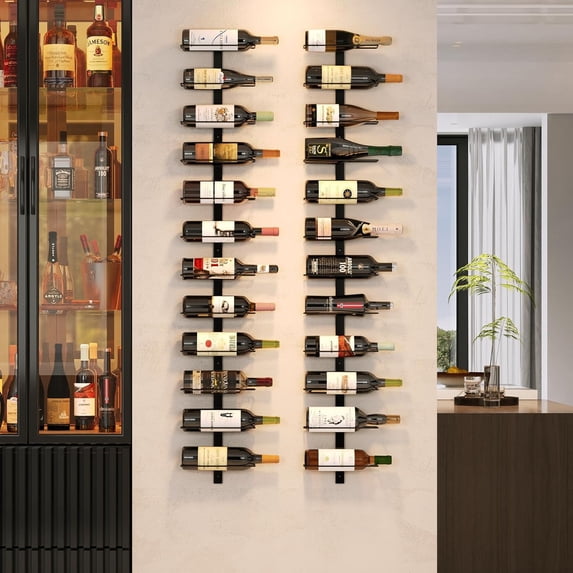 Wall Mounted Wine Rack, Modular Hanging Wine Rack for DIY Display ...