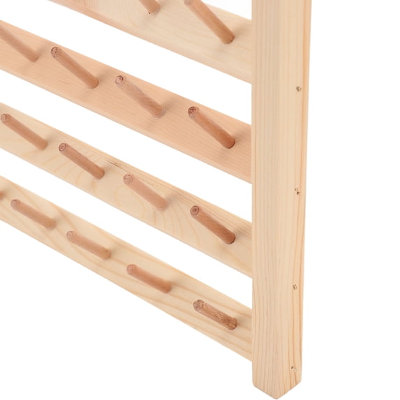 Wall Mounted Wooden Thread Rack Wooden Thread Holder, Thread Holder ...