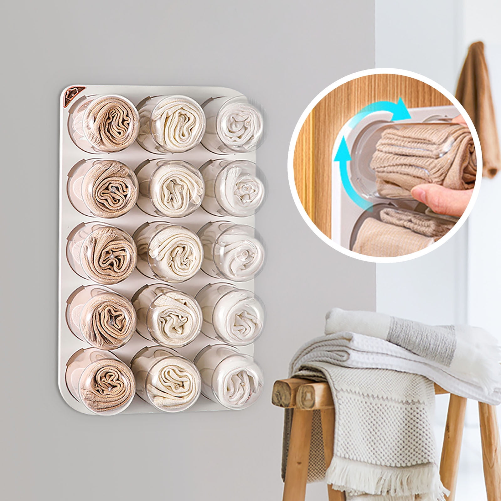 Wall Mounted figures display cases Capsule Storage Organizer clear ...