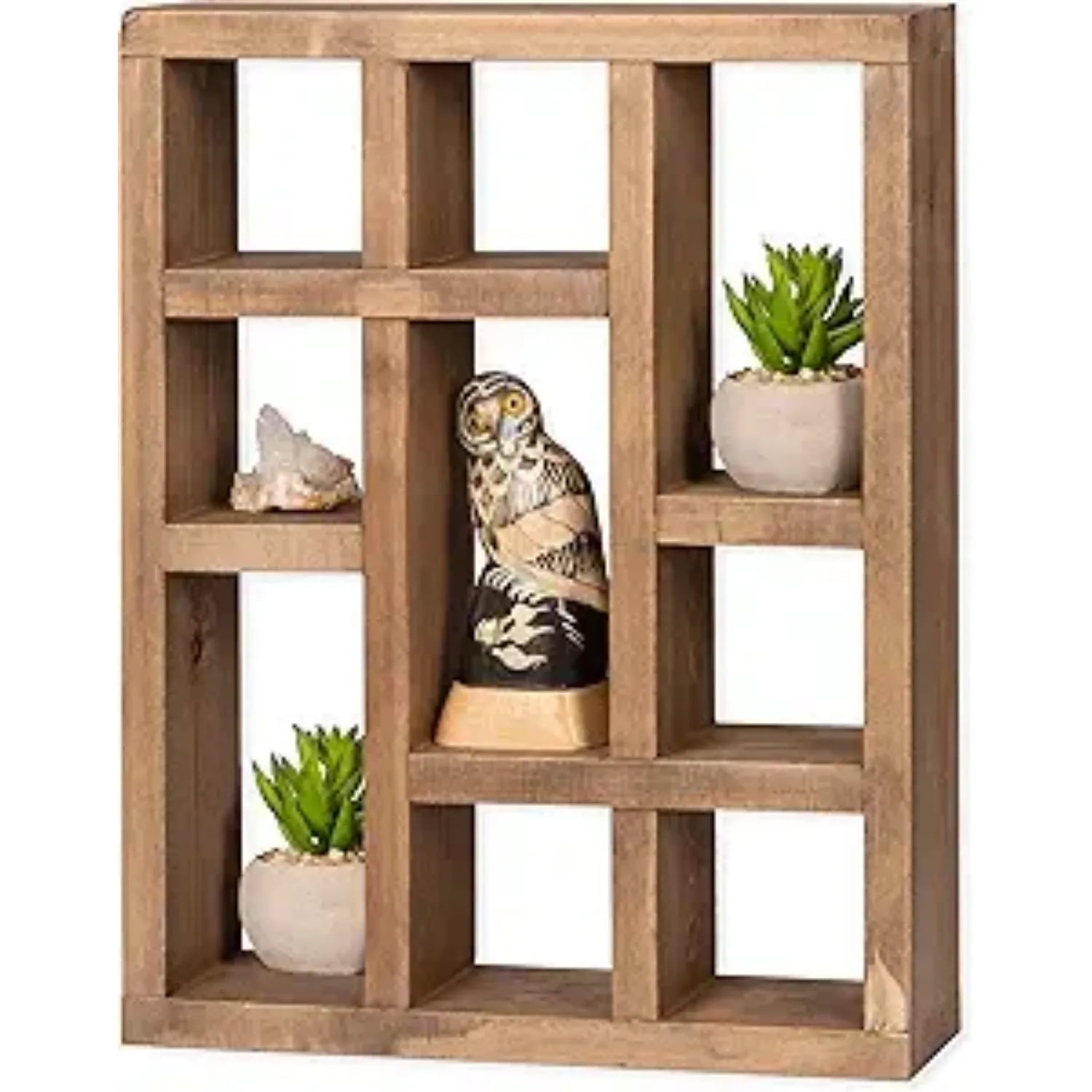 Wall Mounted or Freestanding Farmhouse Decor Display Case Essential ...