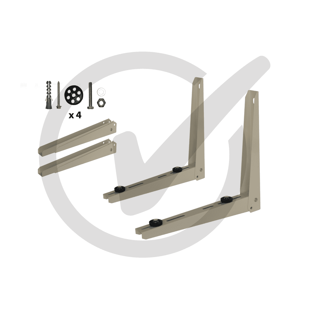 Wall Mounting Bracket for Mini Split Air Conditioners -24k/36k Btu ...