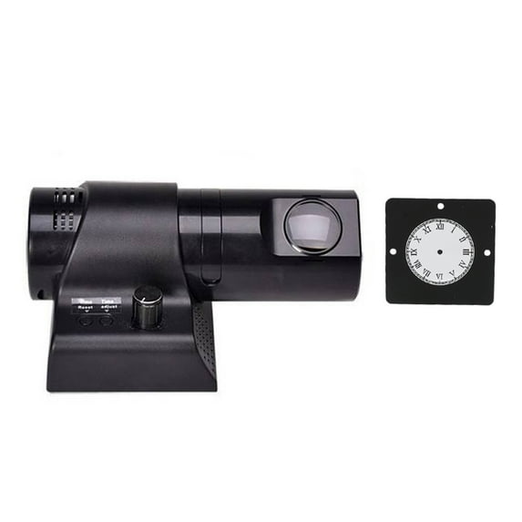 Wall Mounting LED Analog Projection Alarm Clock with Remote Operations ...