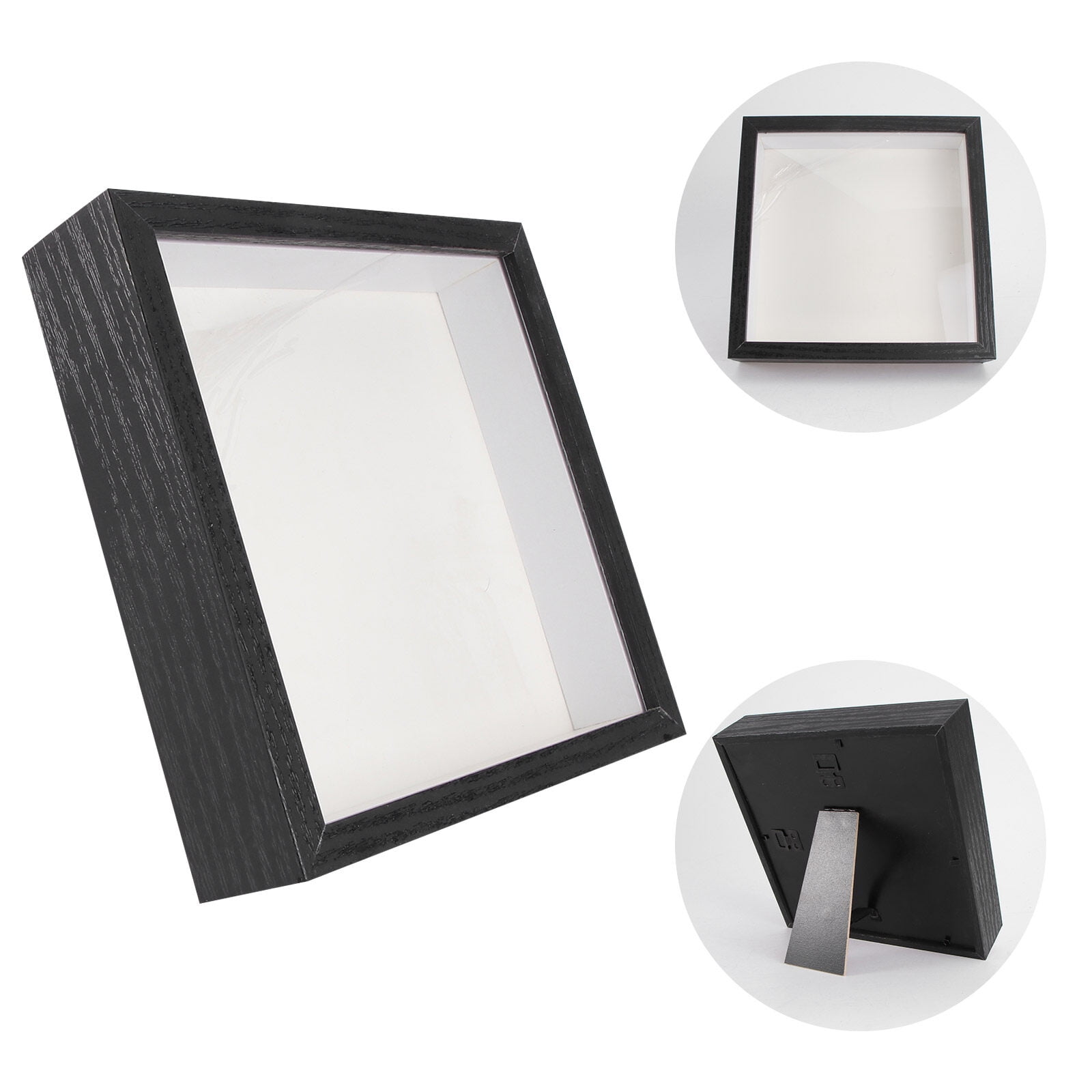 Wall Mounting Photo Frame Double Sided Glass Float Picture Display ...