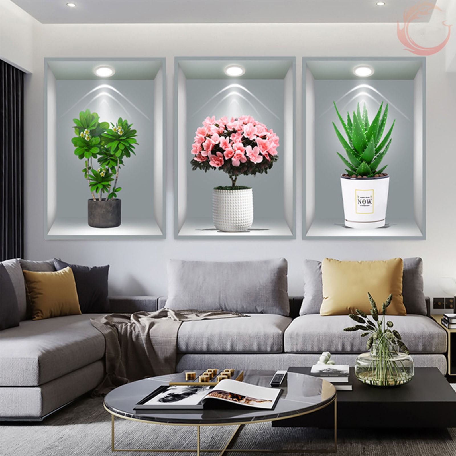 Wall Mural Decals, Staircase Art Decor, Waterproof Vinyl Adhesive, Easy ...