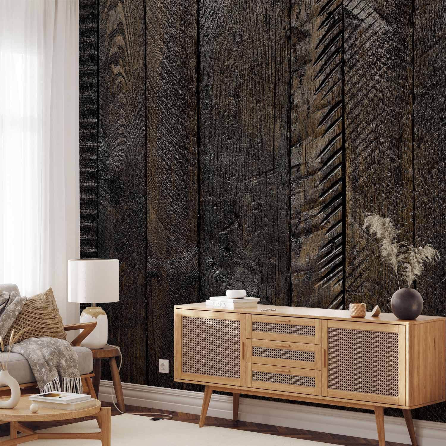 VIVYET Wall Mural - Wooden Trace - Walmart.com