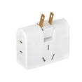 Wall Outlet Extender 180° Rotatable 2500W Multifunction 3-in-1 Travel Multiple Plug Expander ...
