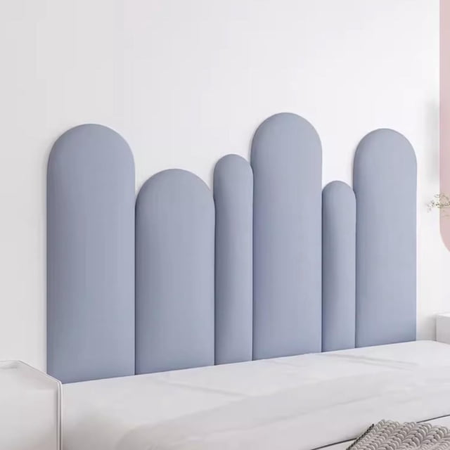 Wall Padding 3D Peel and Stick Headboard Upholstered Wall Panels, Wall ...