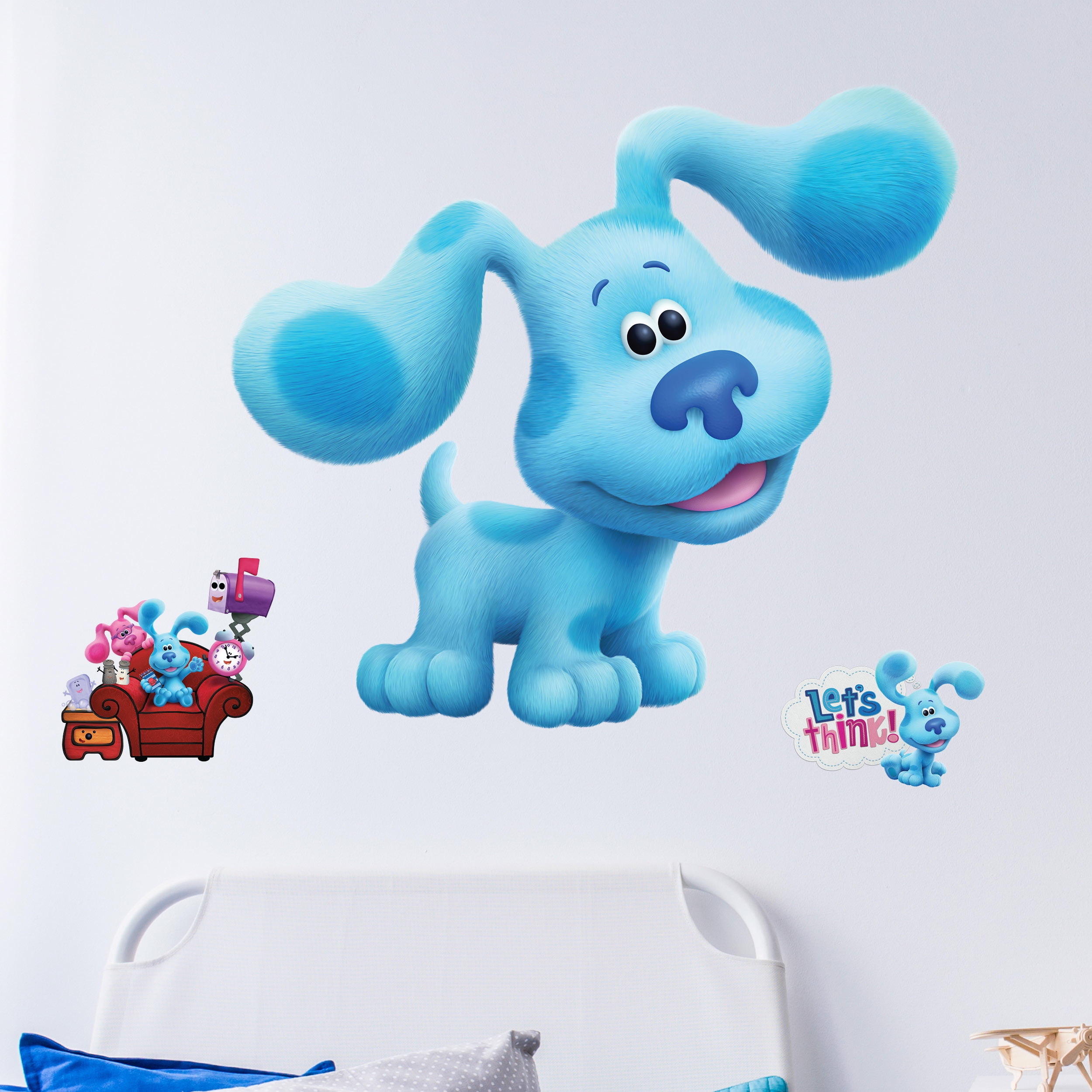 Wall Palz Blue's Clues 18" Blue Wall Decal - Vinyl Wall Stickers for ...