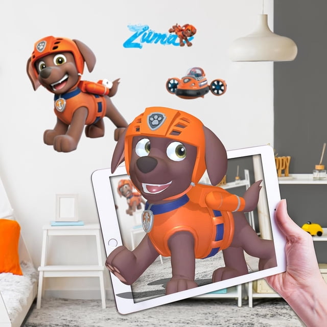 Wall Palz Nickelodeon Paw Patrol Wall Decal - 16" Zuma Vinyl Wall ...