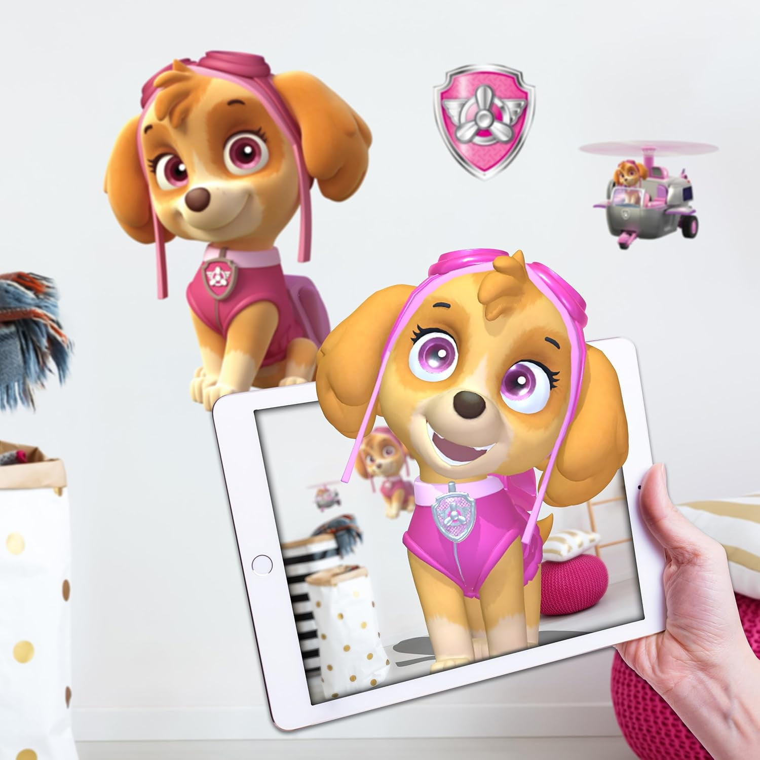 Wall Palz Nickelodeon Paw Patrol Wall Decal - 18" Skye Vinyl Wall ...