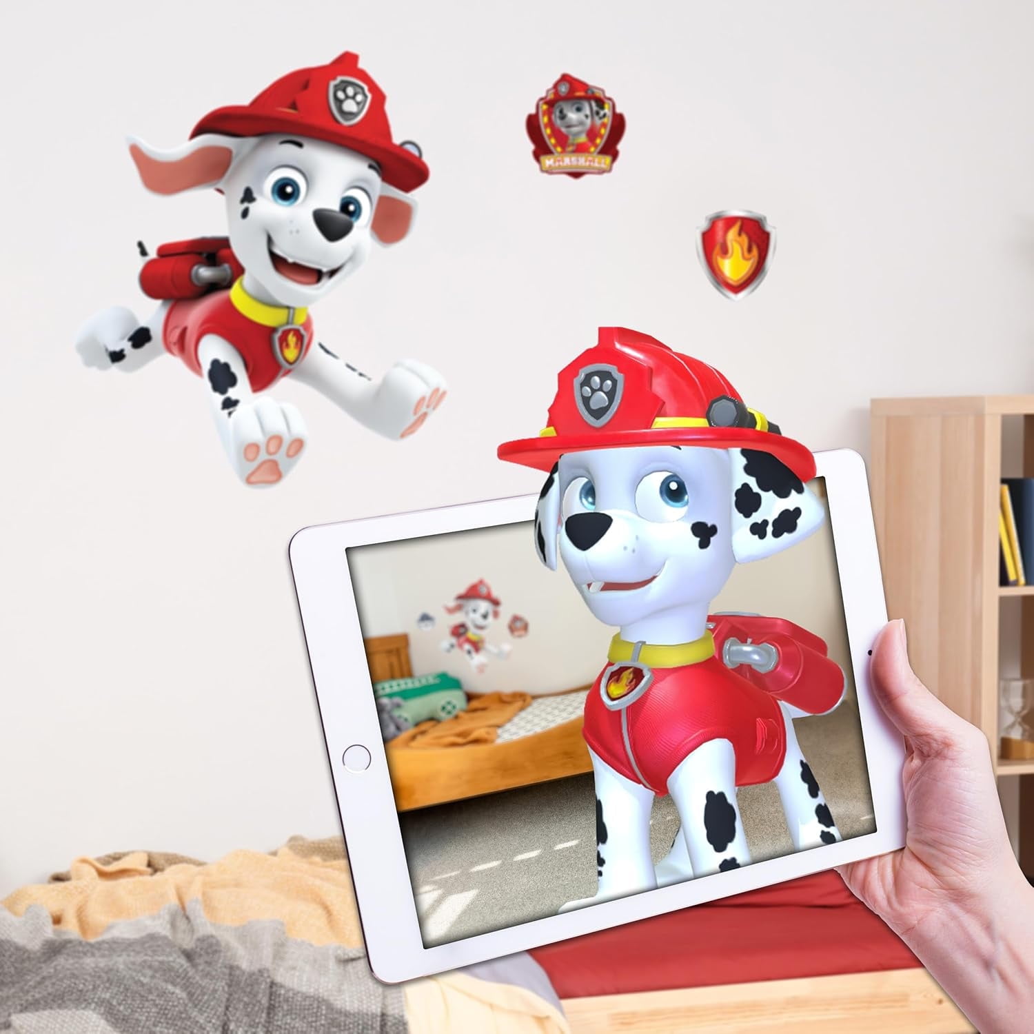 Wall Palz Nickelodeon Paw Patrol Wall Decal - 21" Marshall Vinyl Wall ...