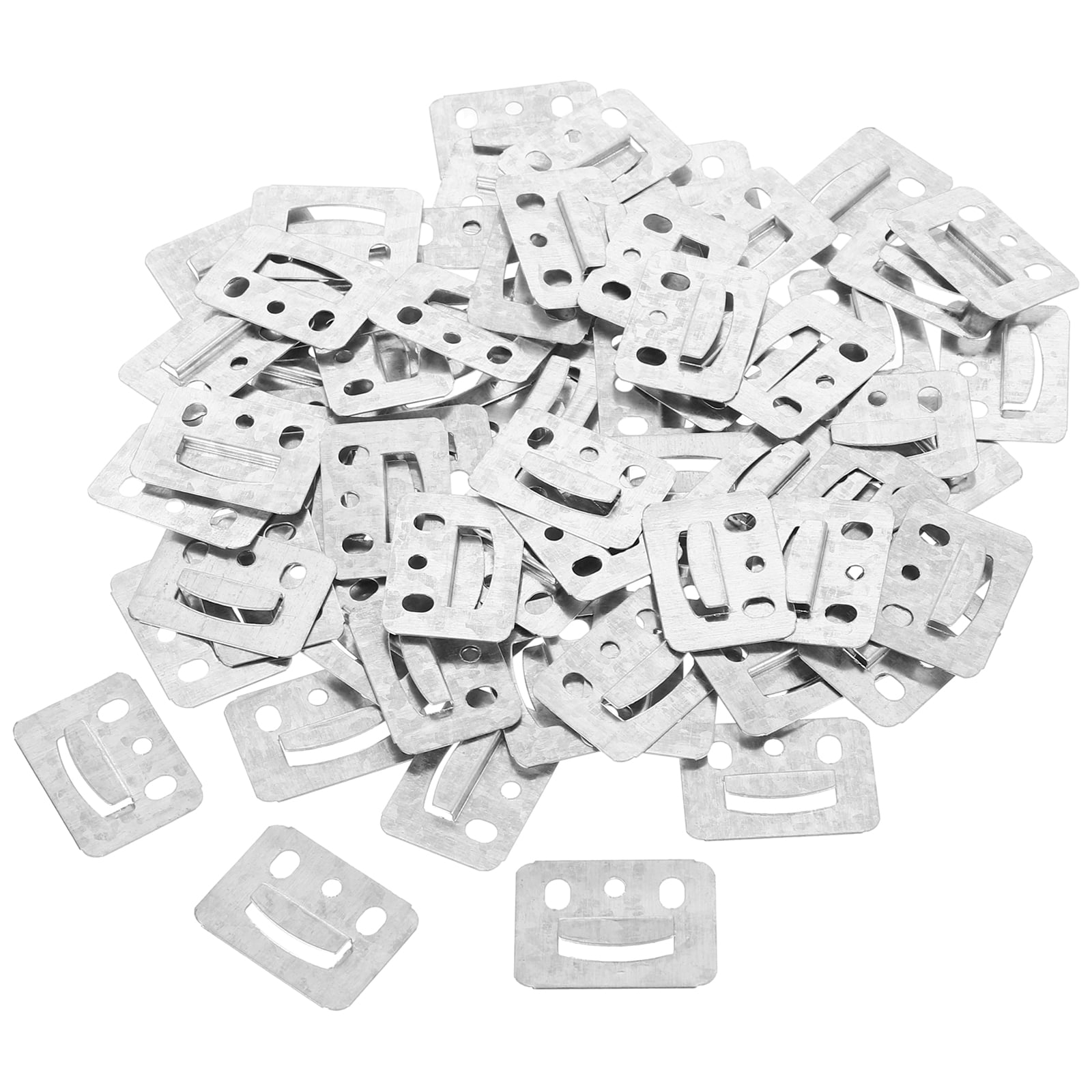 Wall Panel Buckle 100 Pcs Mounting Brackets Wainscoting Furniture ...