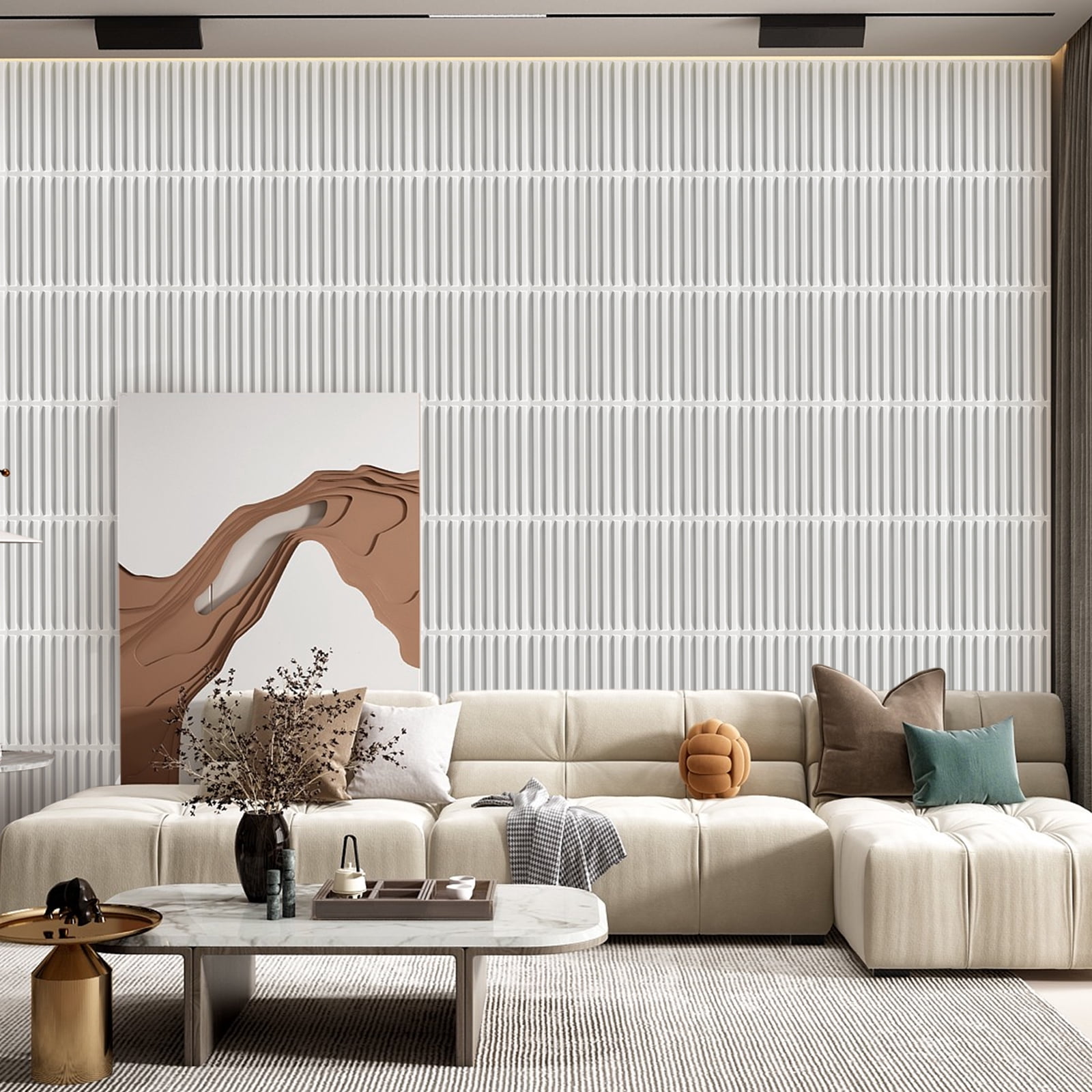 Wall Panels ,11.8”x11.8” 3D Wall Panels Creative Cutting,PVC Wall ...