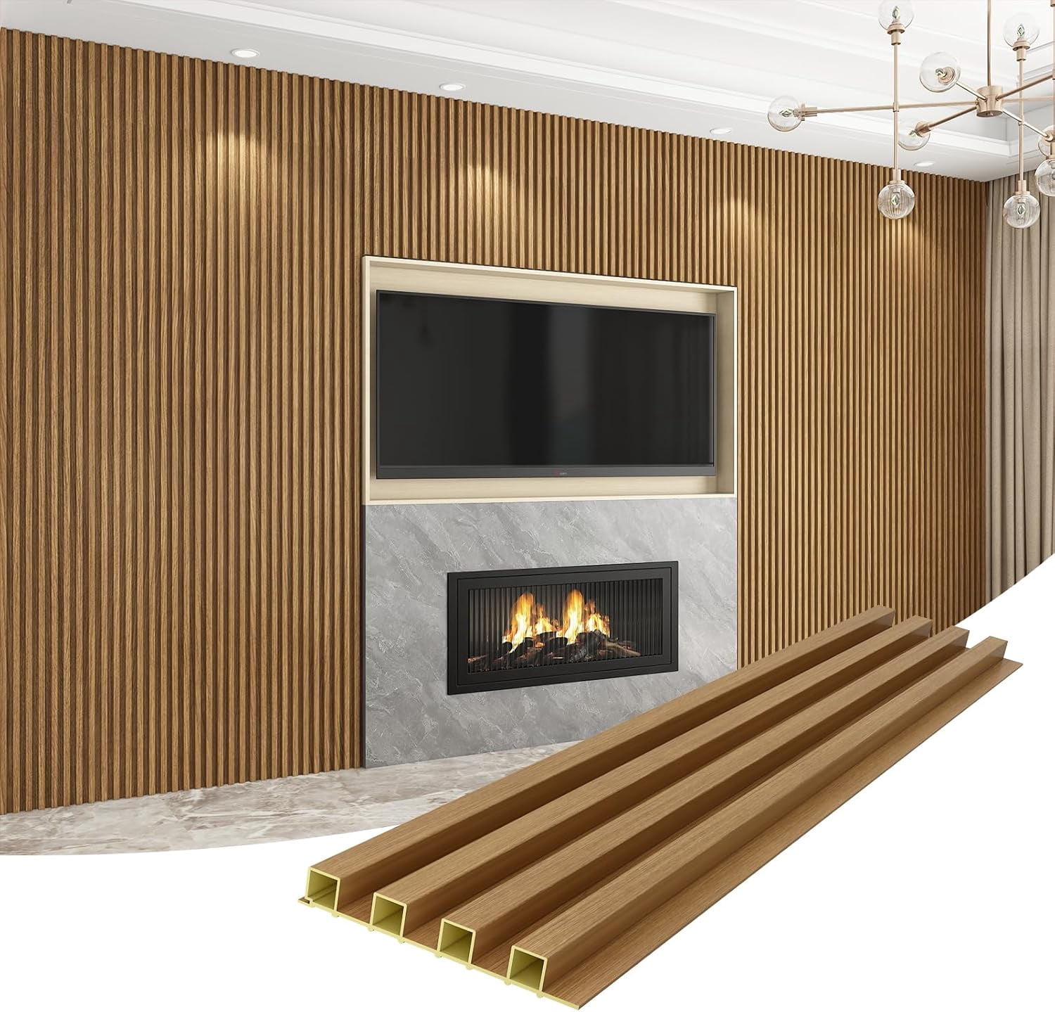 Wall Panels Slat Wall Panel Acoustic Wall Paneling for Interior Wall TV ...