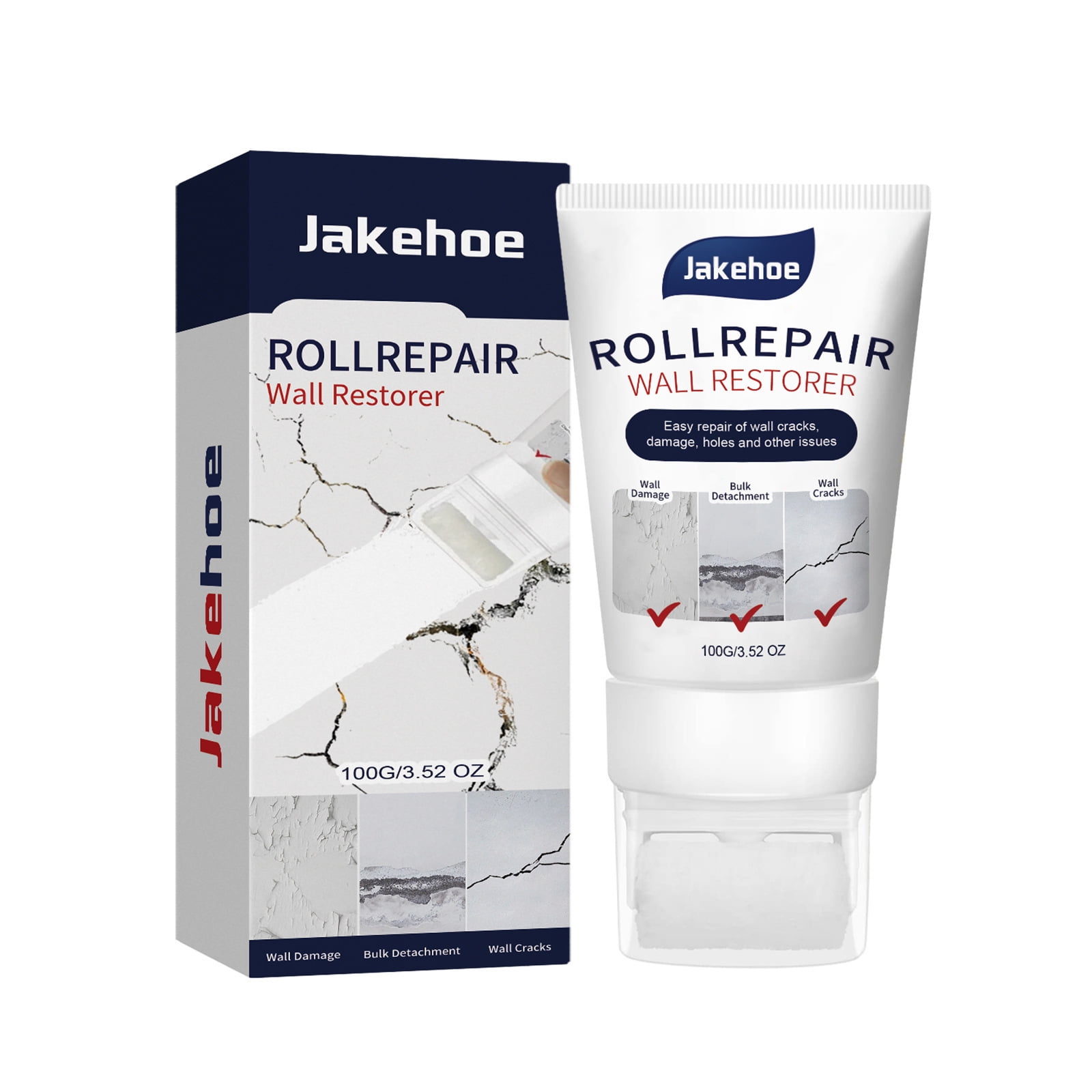 Wall Patching Compound – Quick Repair for Holes, Dents & Cracks, Ready ...