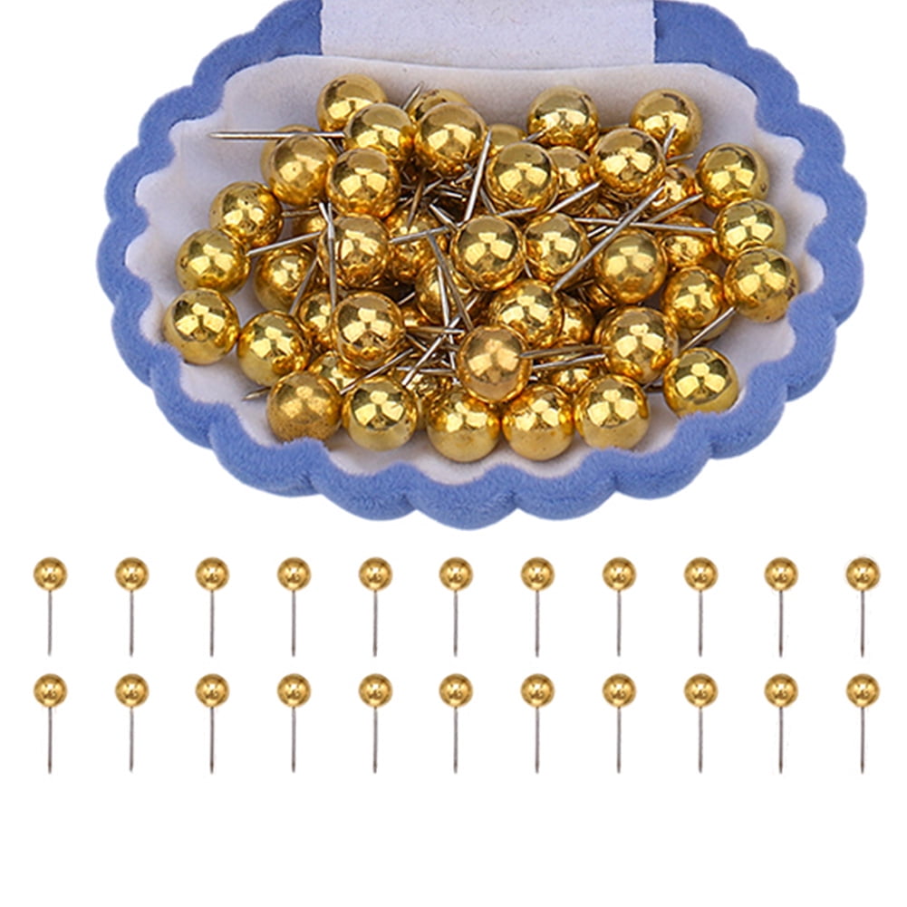 Wall Pearl Pushpins Sewing Thumbtack Fixing Pearl Thumbtack with Shell ...