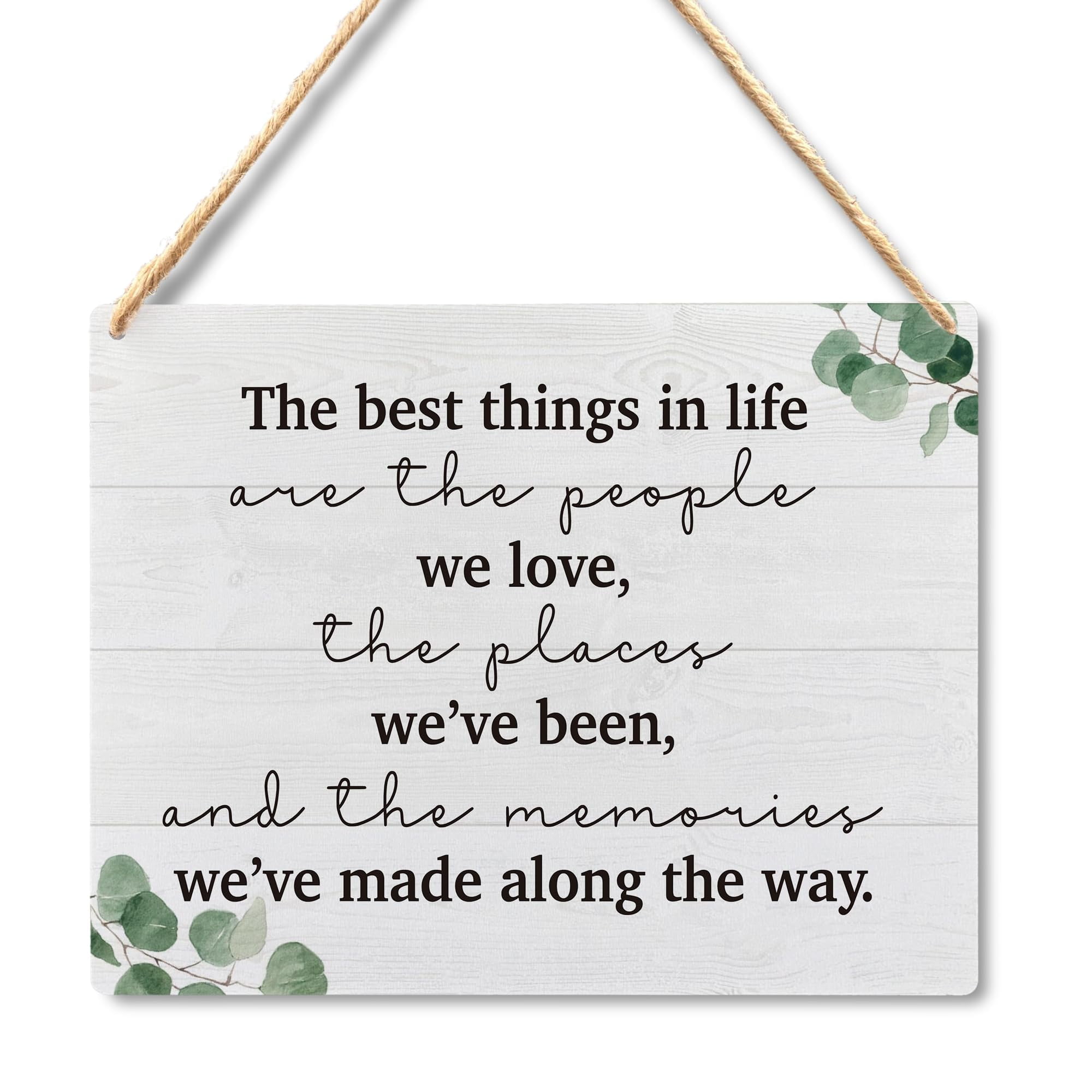Wall Pediments Inspirational Signs,The EC36 Best Things in Life are the ...
