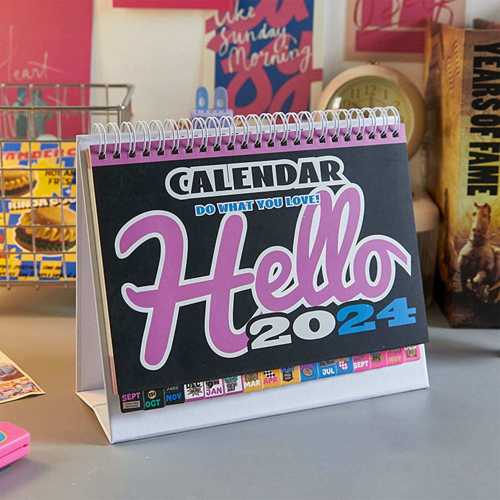 Wall Planner 2022 Mini Wall Calendar American Creative Retro Desk ...