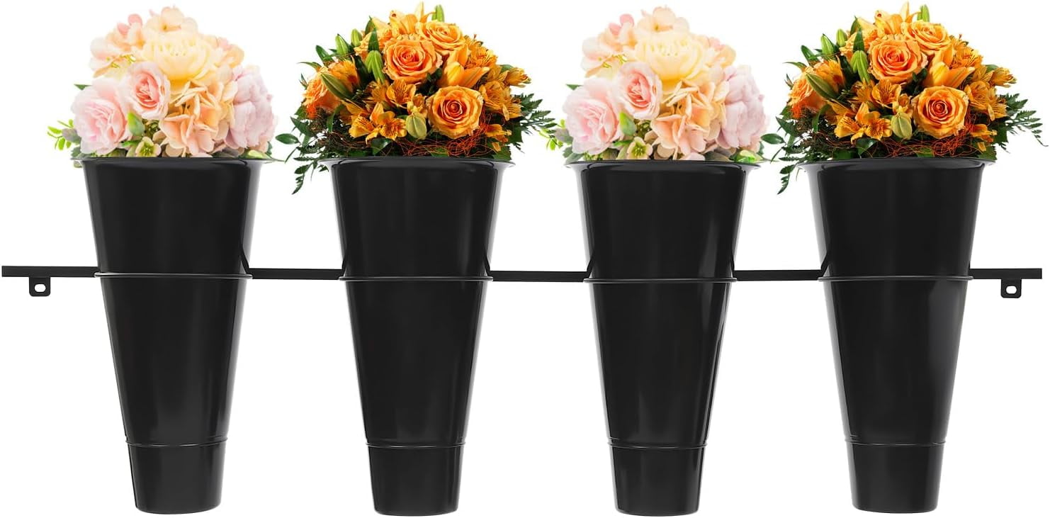 Wall Planter for Outdoors Indoor Plants, Wall-Mounted Flower Display ...