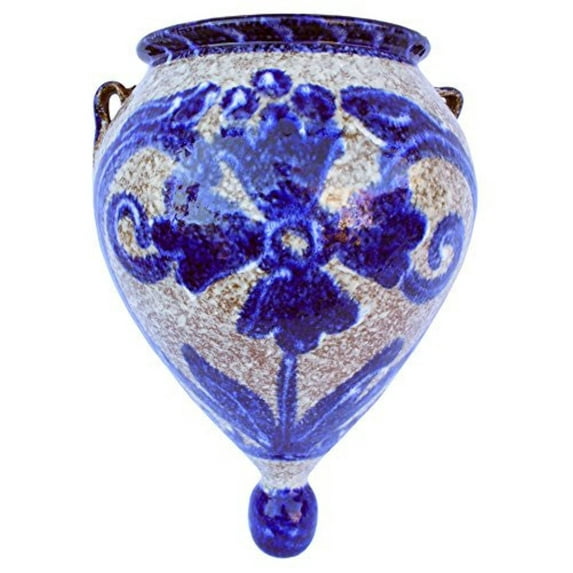 Wall Planter - Spanish Orza (Spanish Azul) - Hand Painted in Spain ...