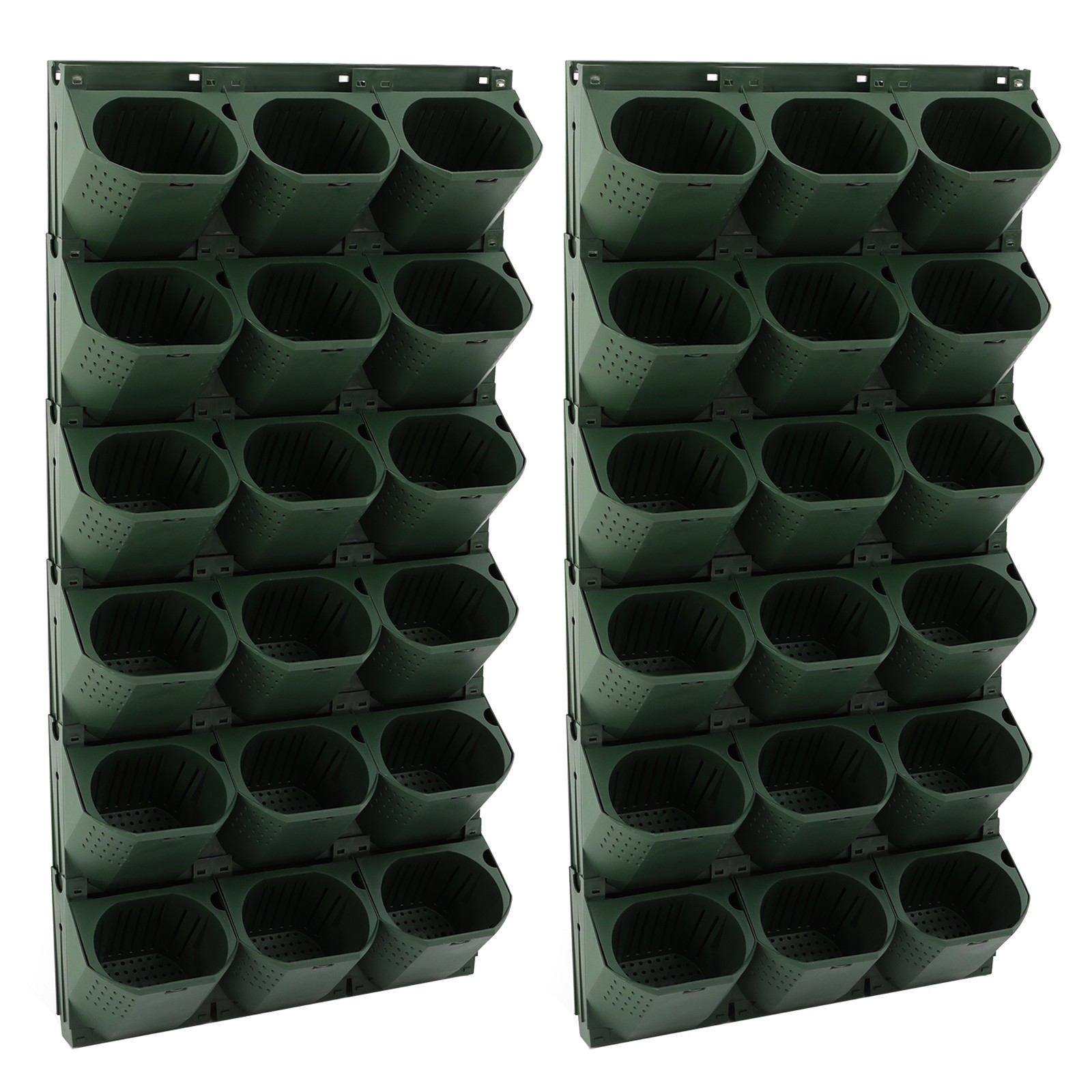 Wall Planter, Wall-Mounted Flower Pot Holder, Wall-Mounted Planter with ...