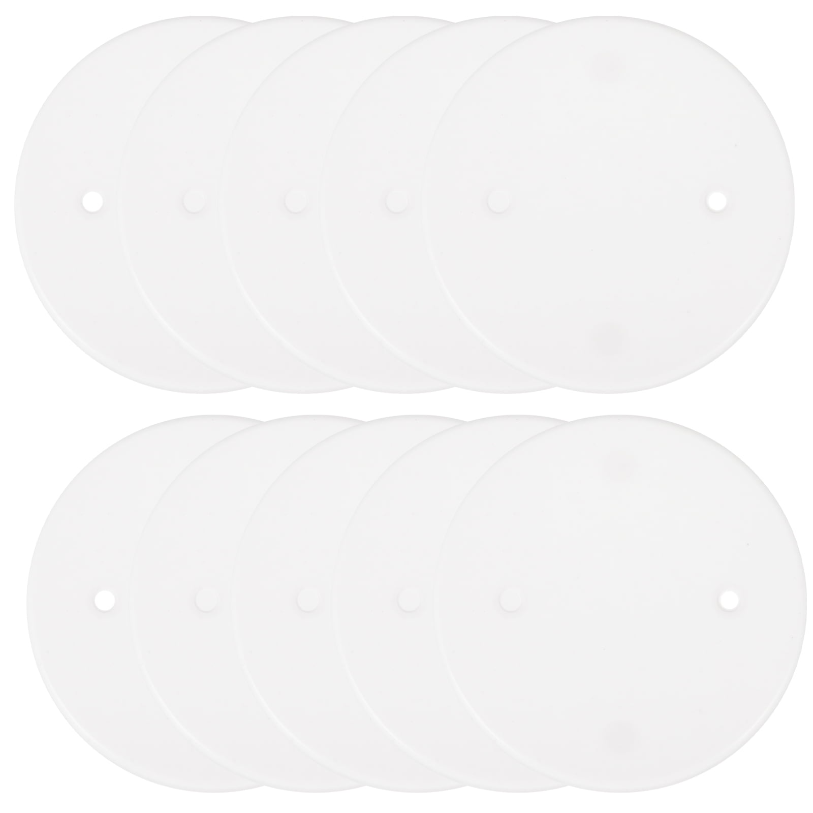 Wall Plaques Plug 30 Pcs Ceiling Cover Power Home Socket Wire Round ...