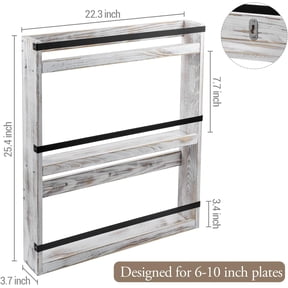 Wall Mounted Plate Rack