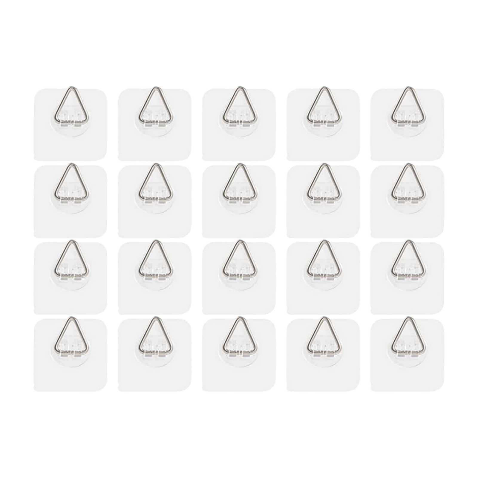 Wall Plate Hooks â 2.4x2.4in White Picture Hanging Hook for Frames ...